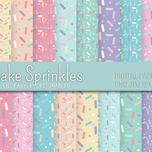 Sprinkle Paper - Etsy