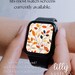 Fall Apple Watch Face, Watch Background, Womens Apple Watch Wallpaper ...