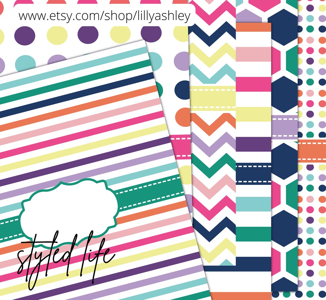 Fun Colorful Notebook Covers for Digital Notebooks or Digital Planning ...