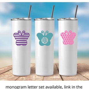 Butterfly Bundle of 15-SVG PNG Digital Download Spring Frames for DIY ...