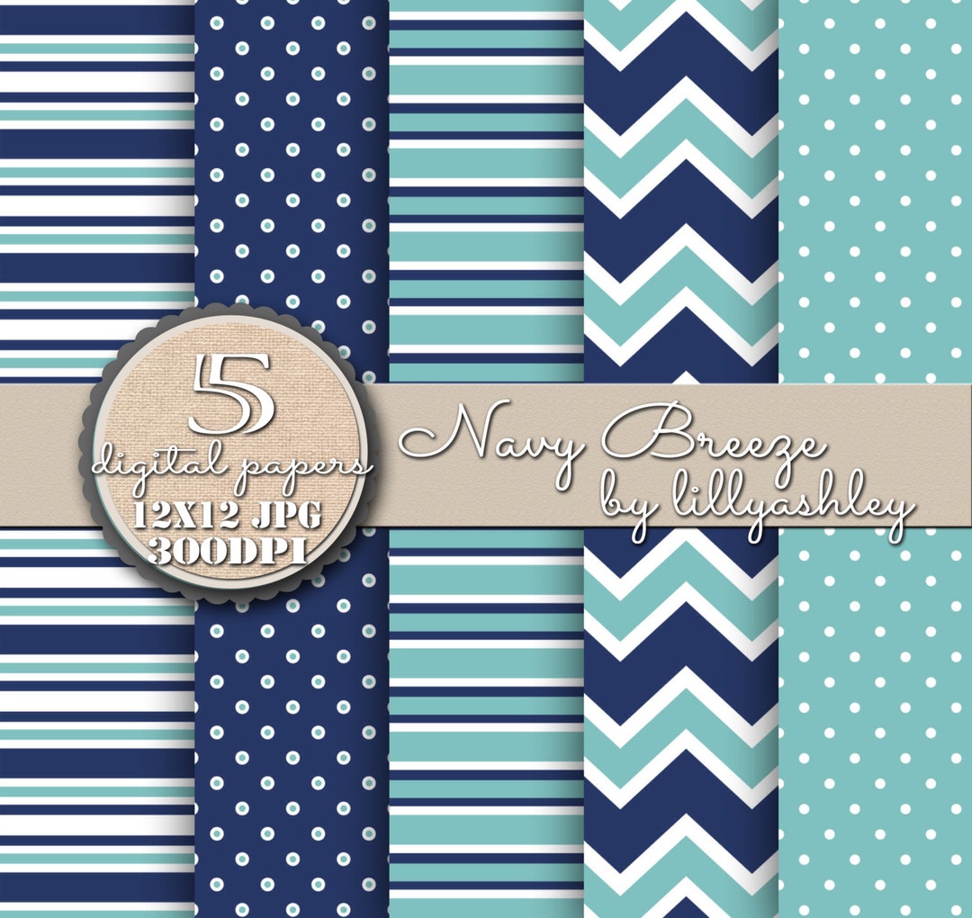 Digital Paper Pack of 5--12x12 Jpg-five Downloadable Papers for ...
