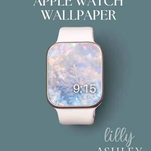 Winter Apple Watch Faces, Aesthetic Snowy Watch Background, Womens ...