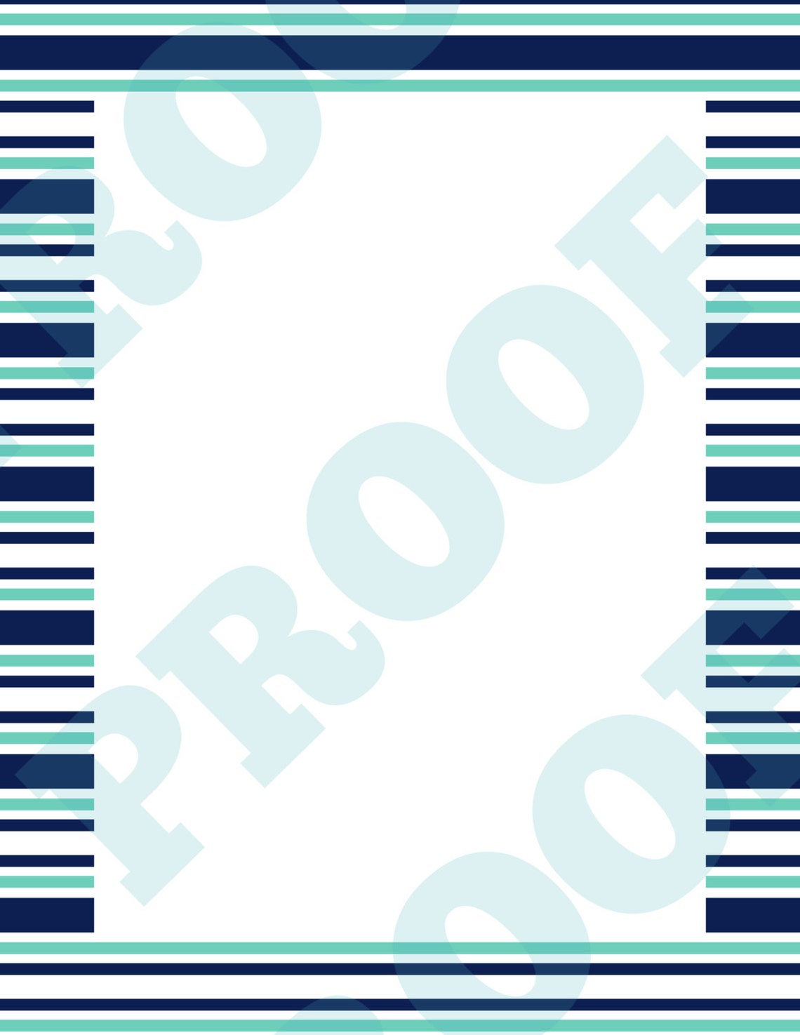 Printable Paper Pack of 5 Border Paper8.5x11 JPG Formatto | Etsy