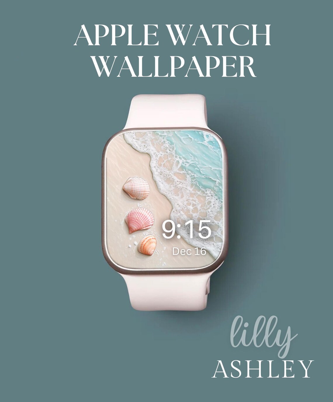 Beach Apple Watch Face , Summery Watch Background, Womens Apple Watch ...