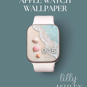 Beach Apple Watch Face , Summery Watch Background, Womens Apple Watch ...