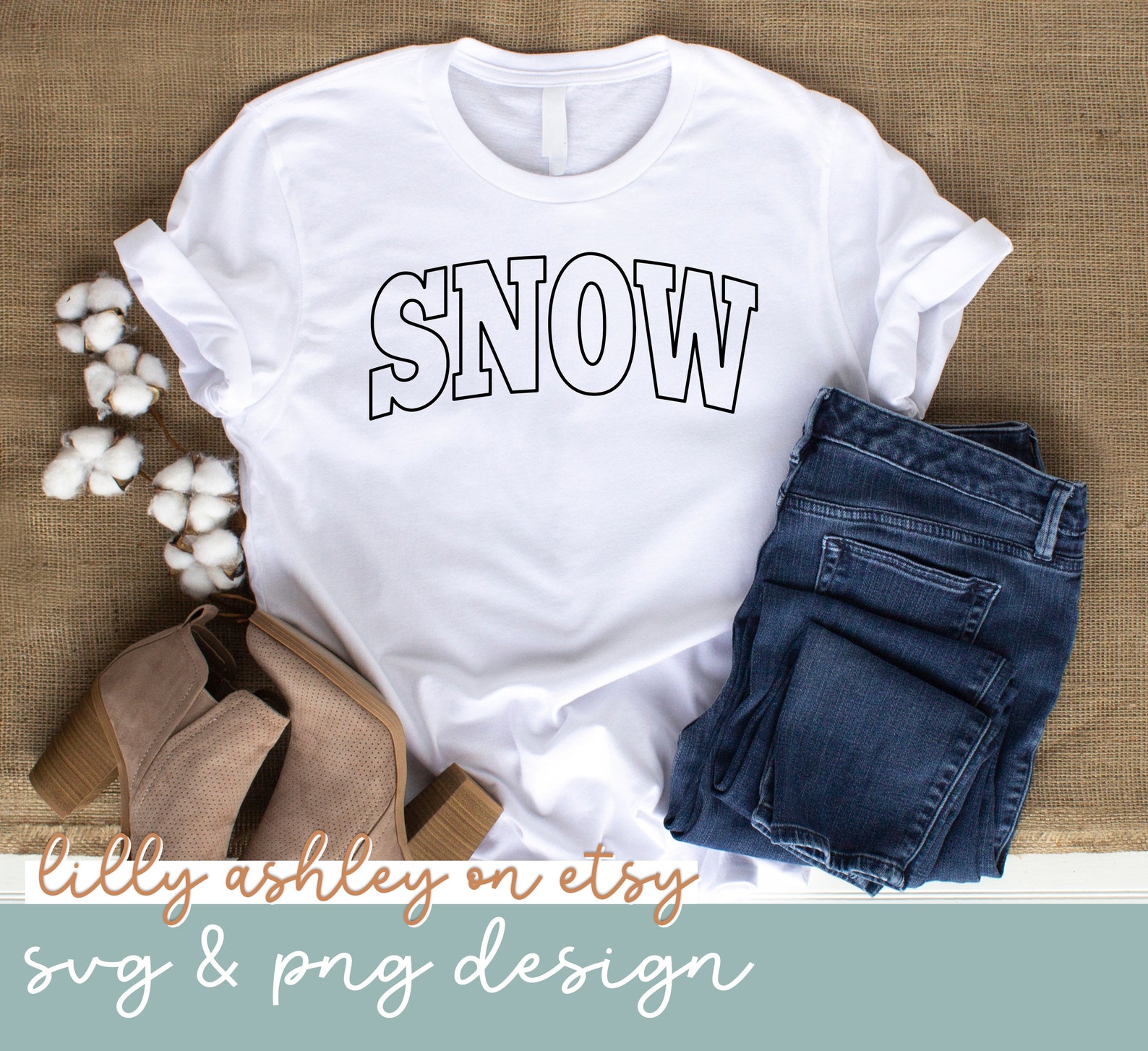 Winter Sweatshirt SVG & PNG File Snow SVG Collegiate Letter - Etsy