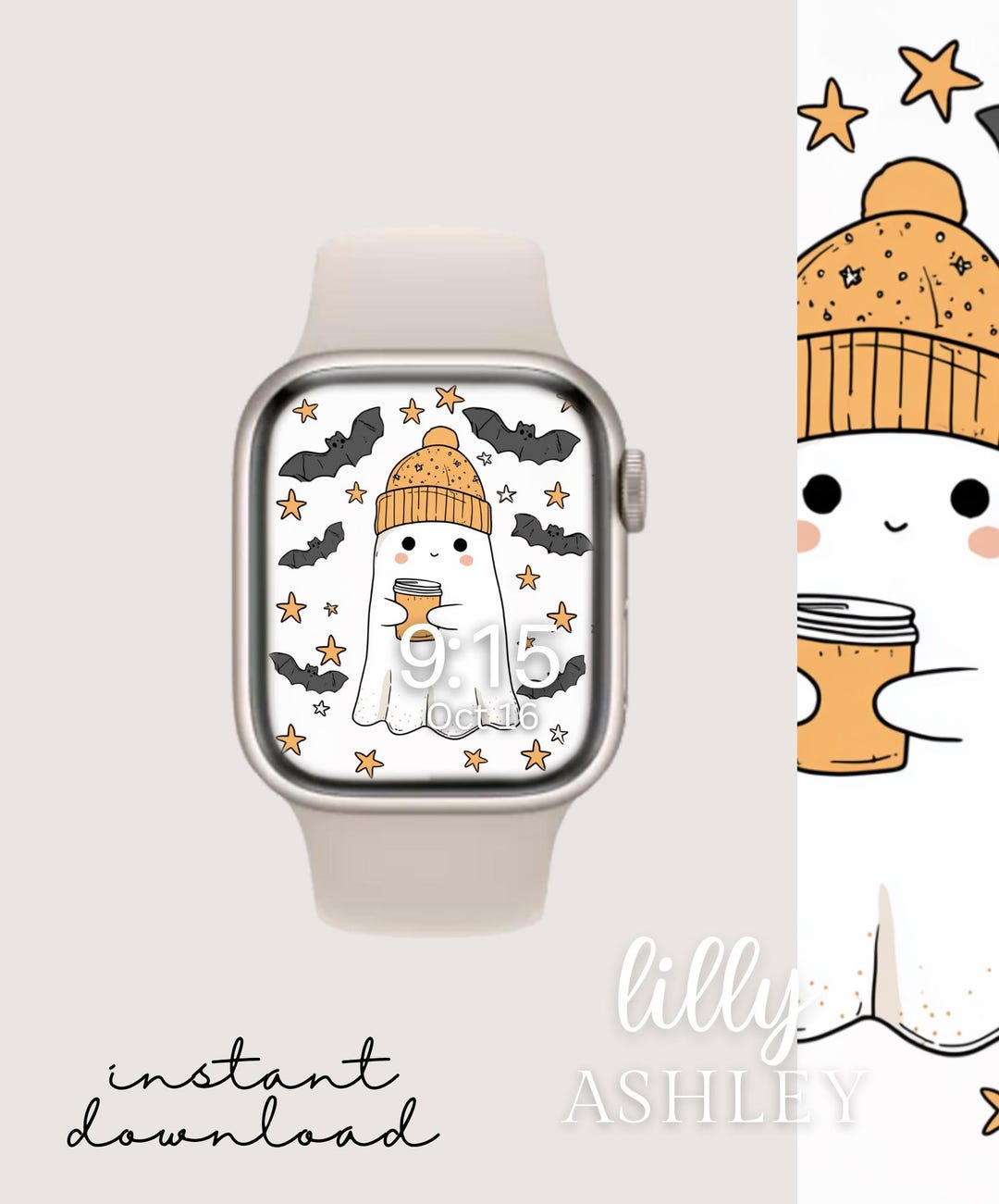 Apple Watch Face, Watch Background, Halloween Themed Apple Watch ...