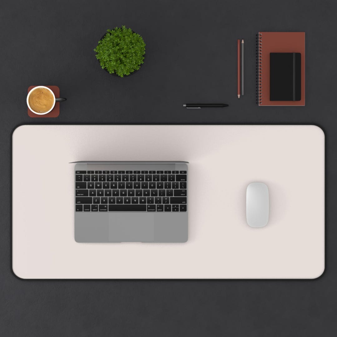 Neutral Desk Mat for Office, Aesthetic Neutrals Computer Mat for Office ...