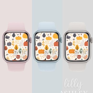 Pumpkinseason Apple Watch Face, Watch Background for Fall, Womens Apple ...