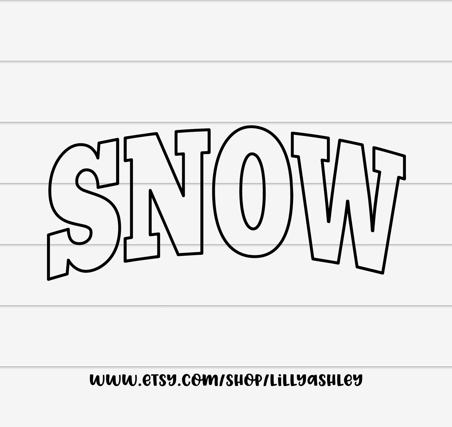 Winter Sweatshirt SVG & PNG File Snow SVG Collegiate Letter - Etsy