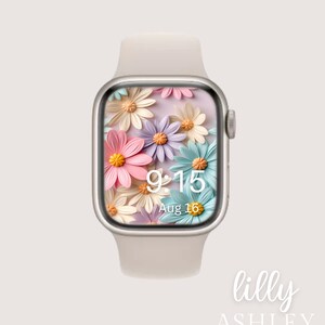 Floral Apple Watch Face , Watch Background, Womens Apple Watch ...