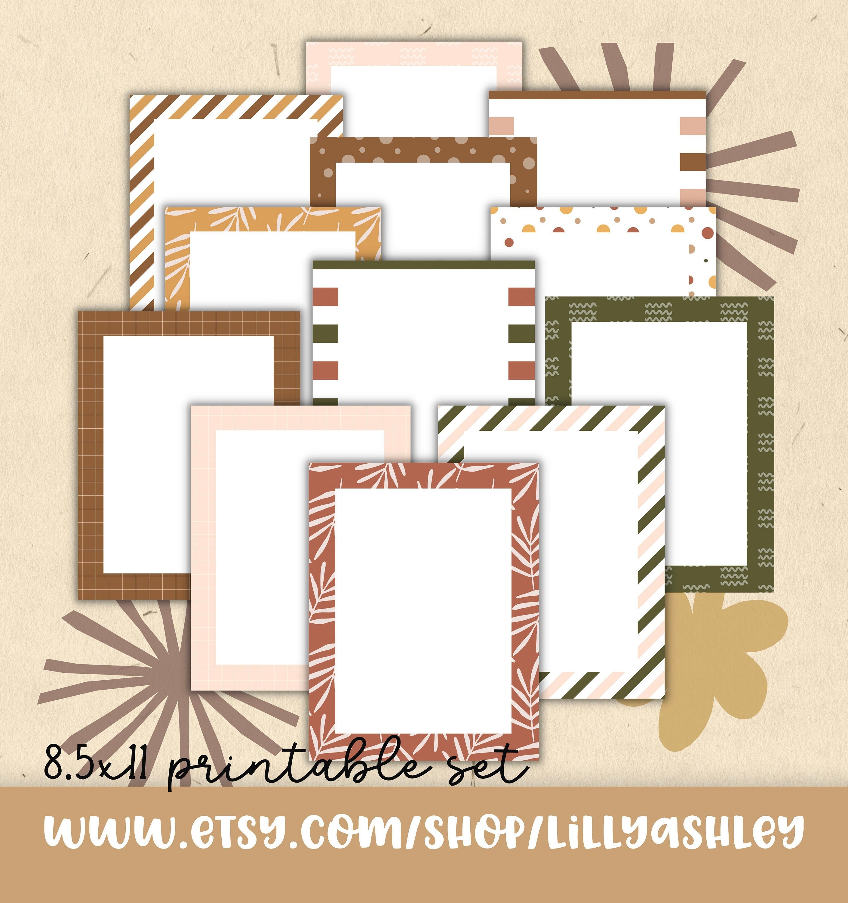 Final Copy Paper Printables