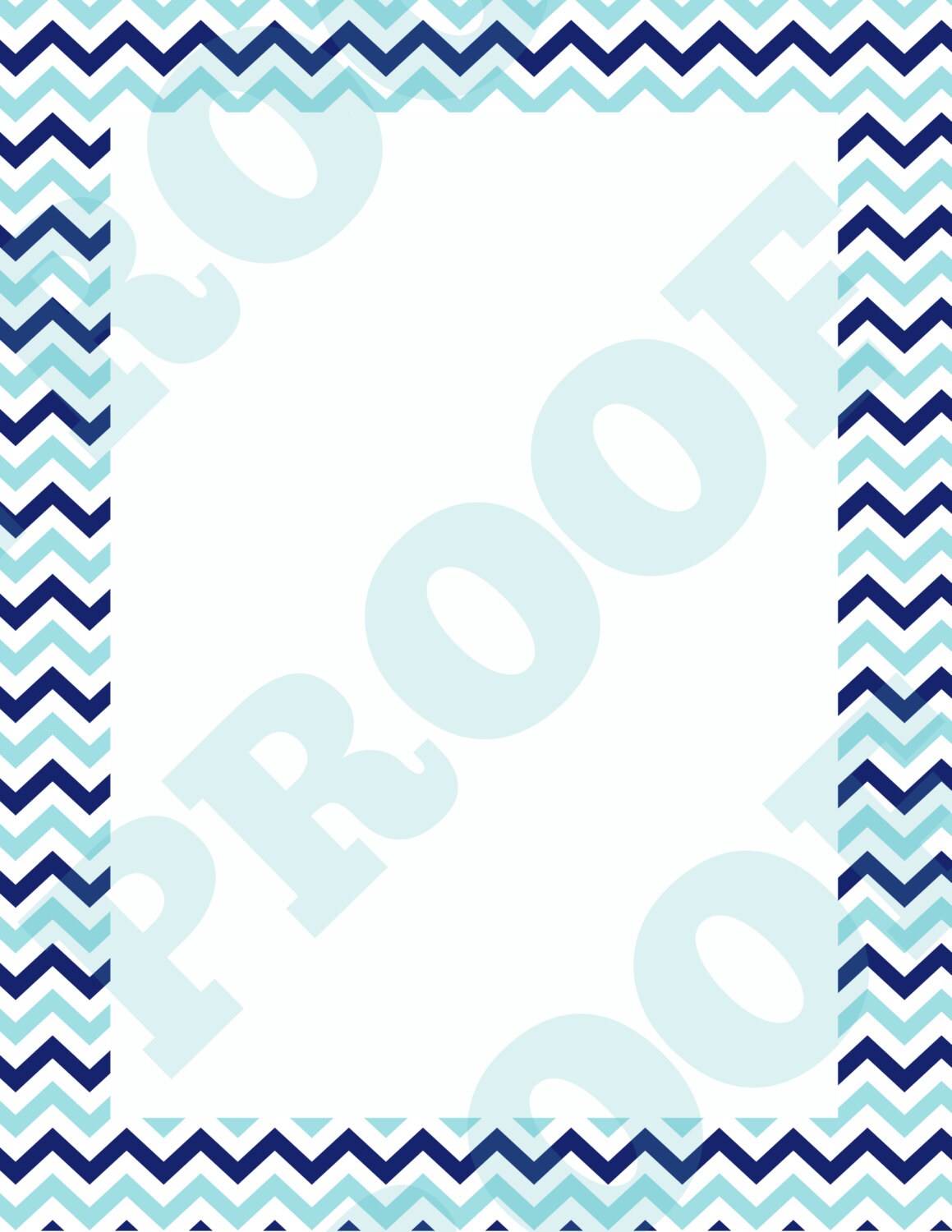 Printable Paper Pack of 5 Chevron Border Paper8.5x11 JPG & - Etsy