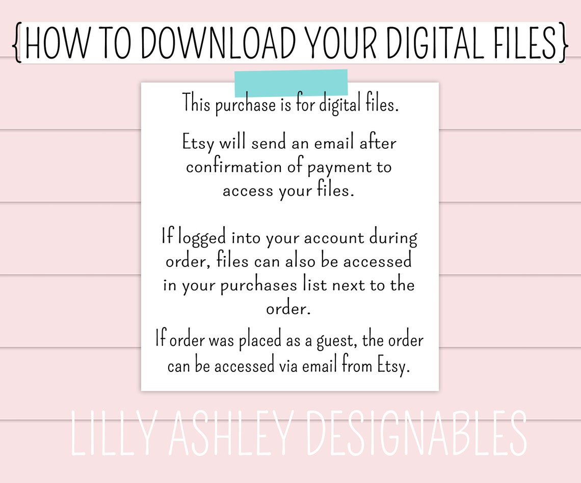 Printable Paper Pack of 5 Border Papers8.5x11 JPG Bordered - Etsy