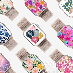 Floral Apple Watch Face , Watch Background, Womens Apple Watch ...