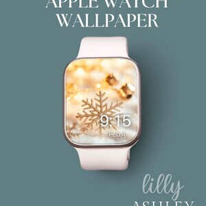 Winter Apple Watch Face for the Holidays, Aesthetic Watch Background ...