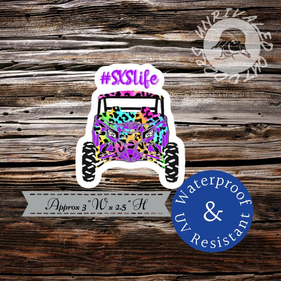 Sxs Life Sticker Decal for Car Truck Cooler Side by Side | Etsy