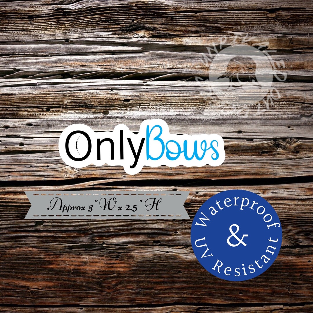 Only Bows Sticker Decal Recurve Bow Archery - Etsy