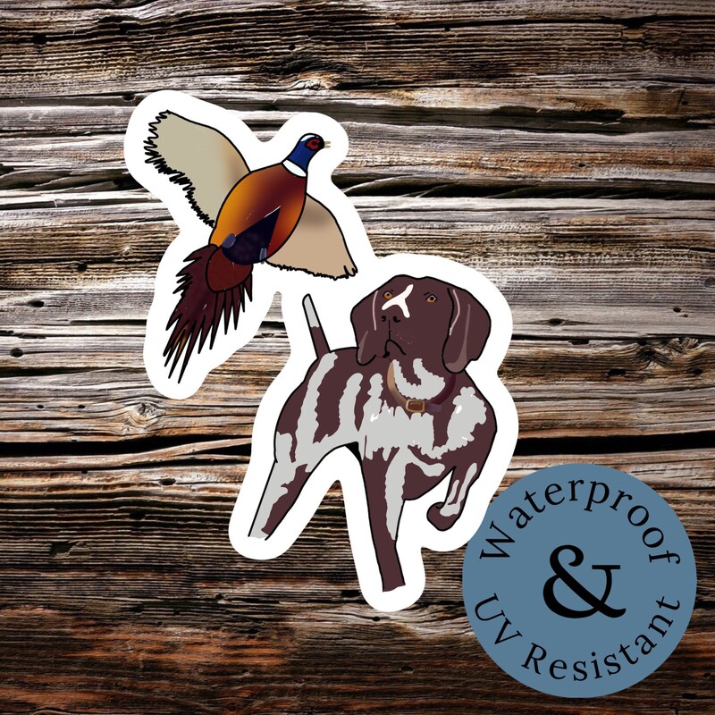 Hunting Dog Sticker - Etsy
