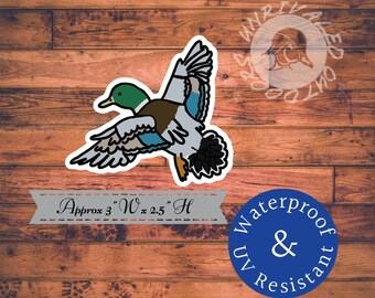 Mallard Duck Sticker - Etsy