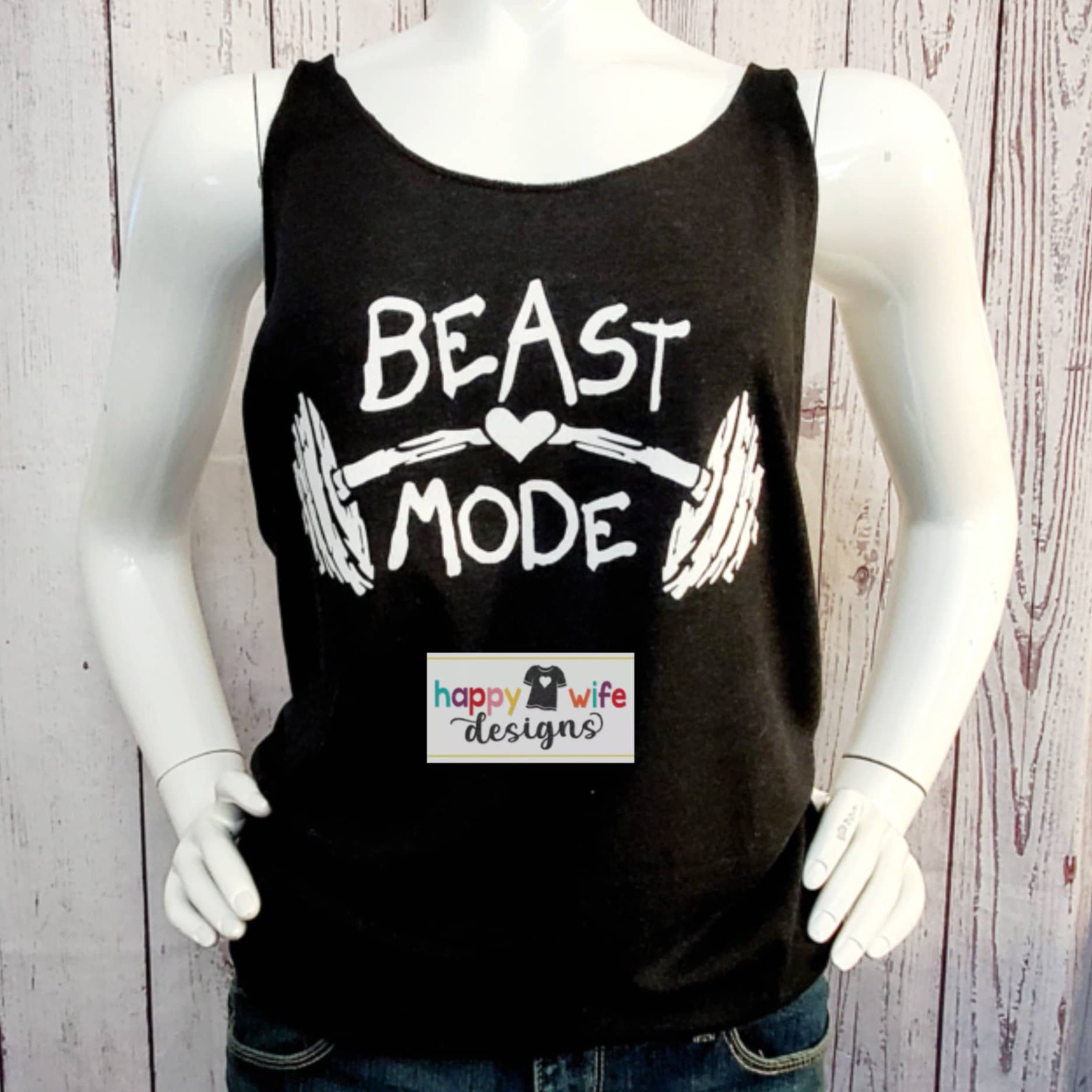 Beast Mode Workout Tank Top Fitness Tank Top Funny Workout - Etsy