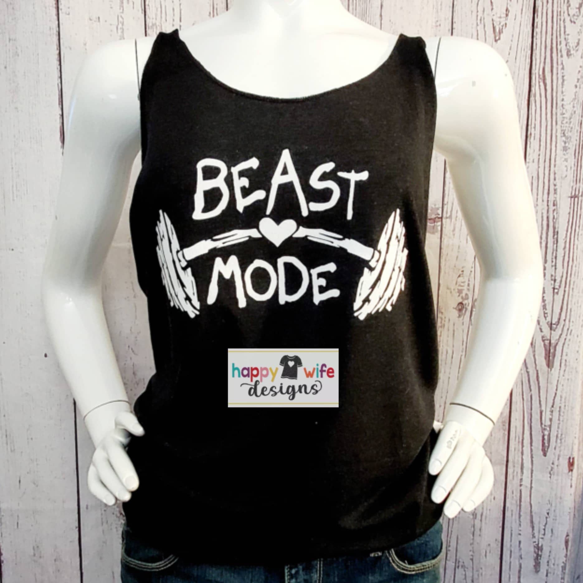Beast Mode Workout Tank Top Fitness Tank Top Funny Workout | Etsy