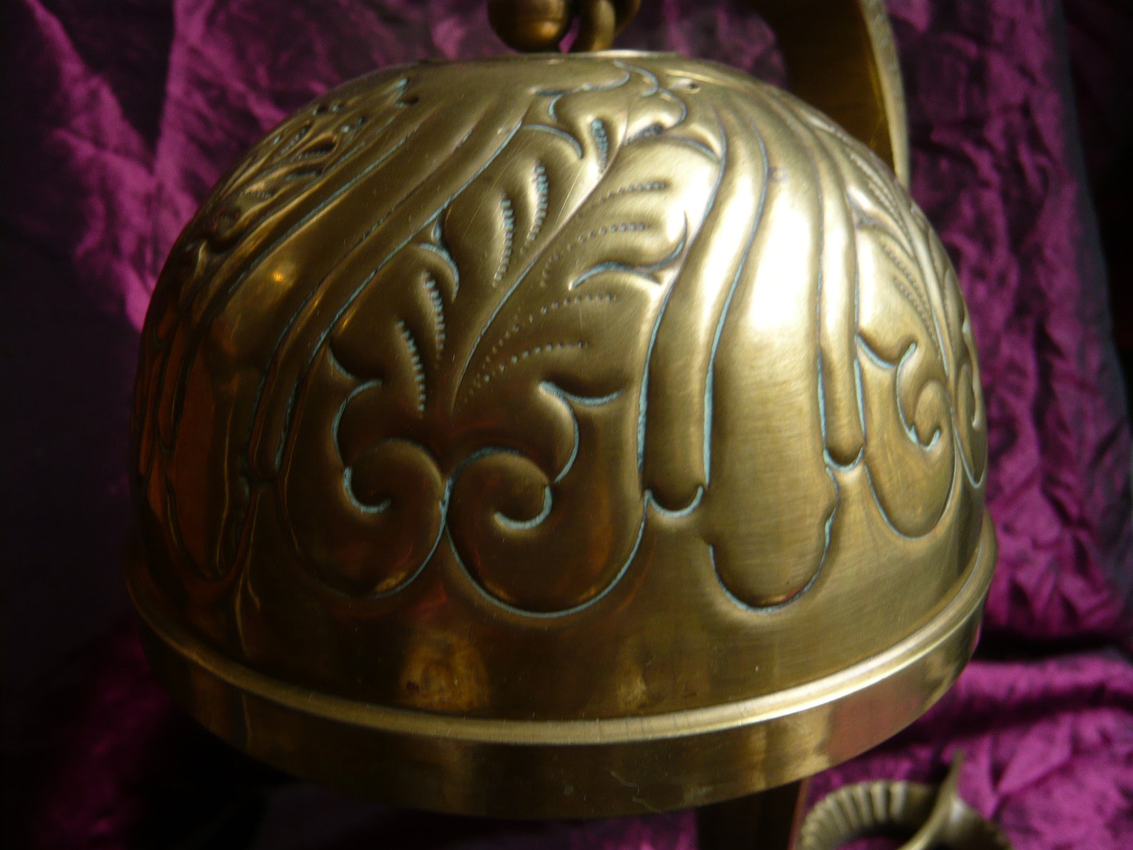 Bronze Snake Lamp Art Deco Cobra Lighting Brass Shade With - Etsy