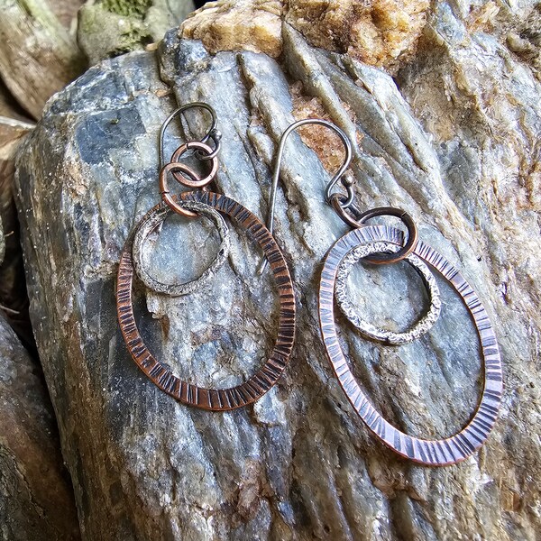 Metal Earrings - Etsy
