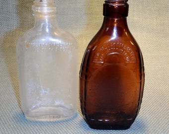 Old half pint bottle | Etsy