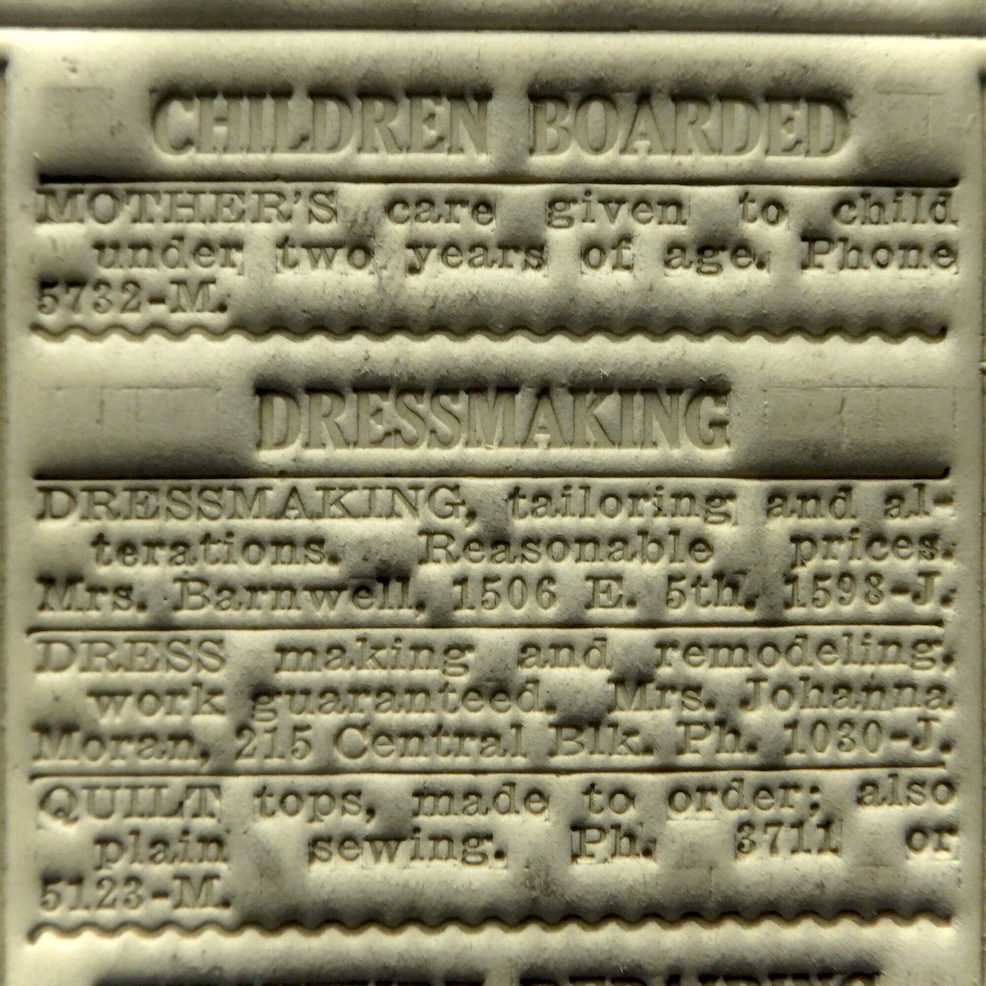 The Pueblo Chieftain 1931 Newspaper Flong Sunday Morning - Etsy.de