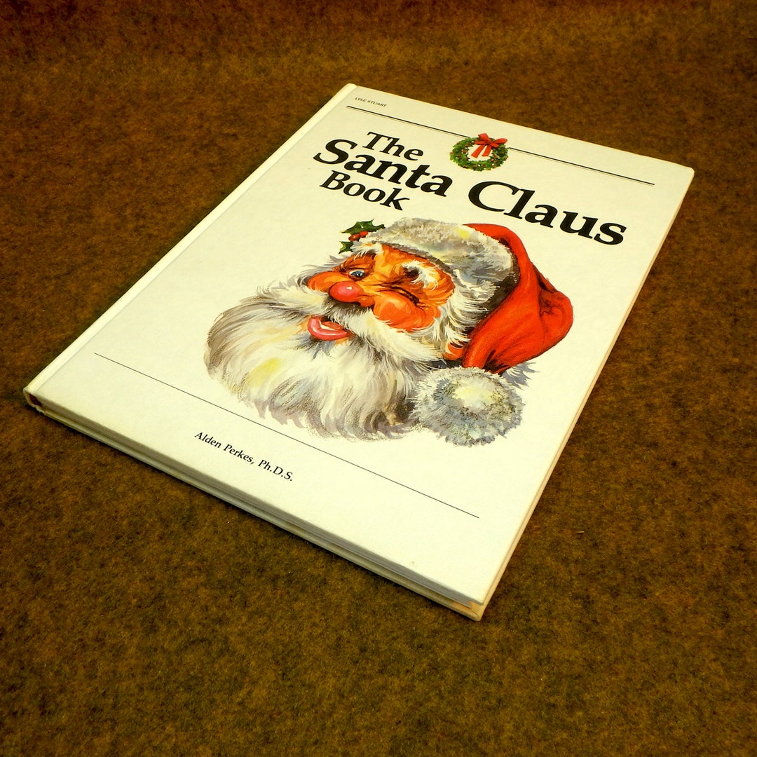 The Santa Claus Book First Edition Hard Cover Dust - Etsy
