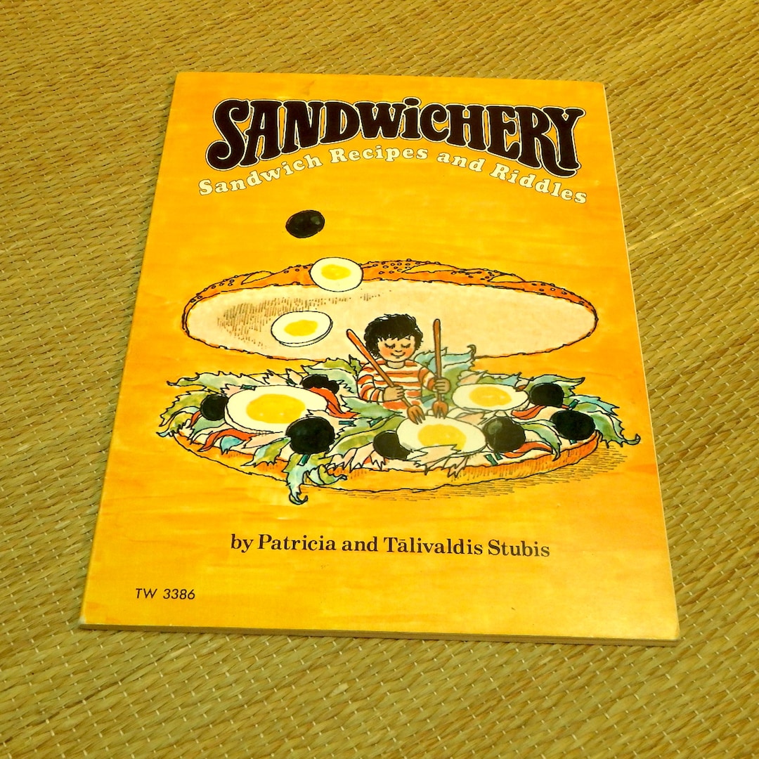 Sandwichery Sandwich Recipes and Riddles - Vintage Scholastic Book ...