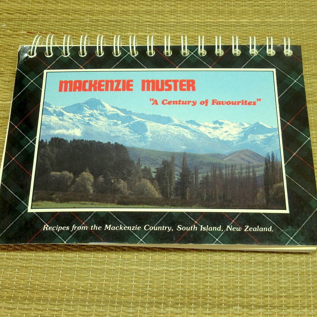Vintage Cookbook - Mackenzie Muster - Recipes From New Zealand - Signed ...
