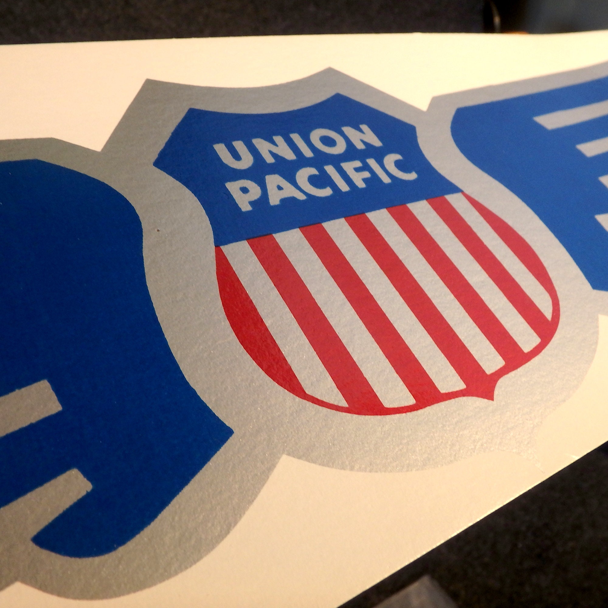 Union Pacific Railroad Logo Sign Header Card Great For The - Etsy.de