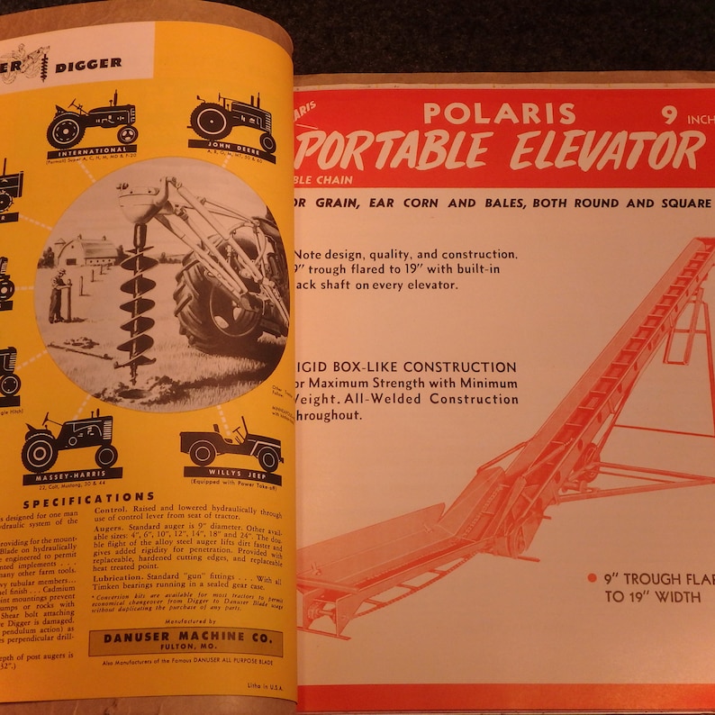 Seasonal Farm Equipment Catalog 1953 Mid-continent Sales - Etsy