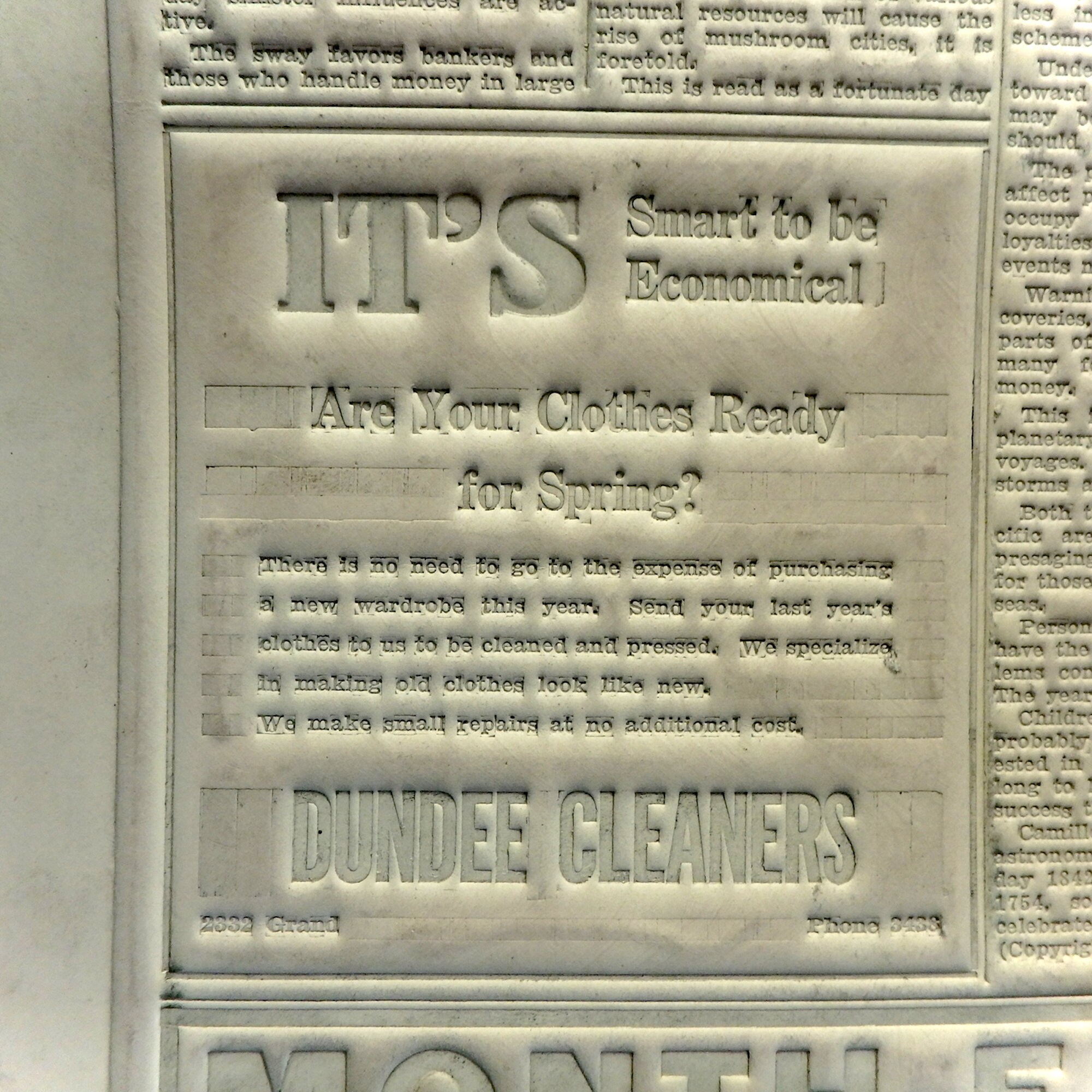 The Pueblo Chieftain 1931 - Newspaper Flong -Wednesday Morning Feb 25 ...