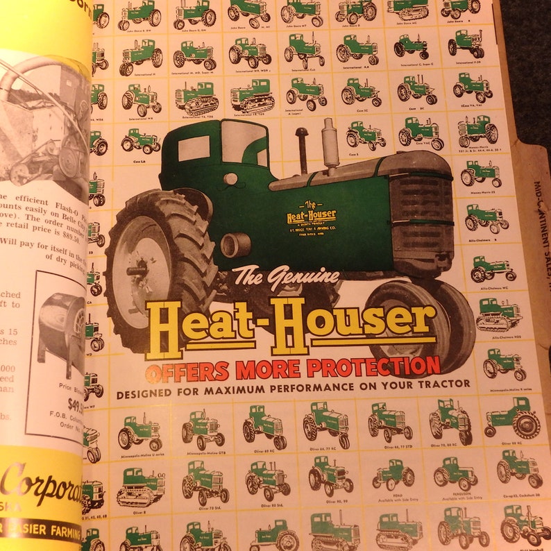 Seasonal Farm Equipment Catalog 1953 Mid-continent Sales - Etsy