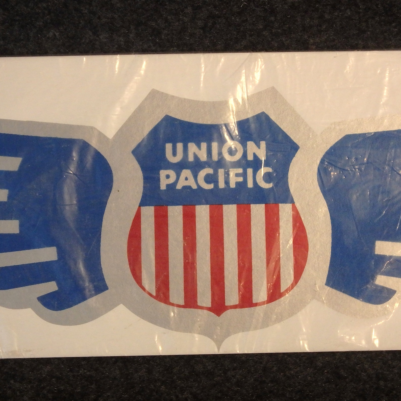 Union Pacific Railroad Logo Sign Header Card Great For The | Etsy