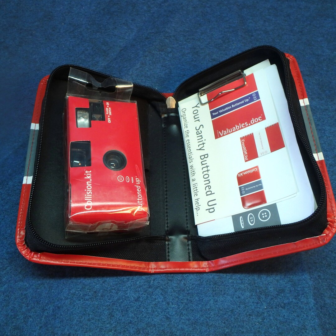 Vintage Disposable Camera - in A Collision Kit - Expired Film Safety ...