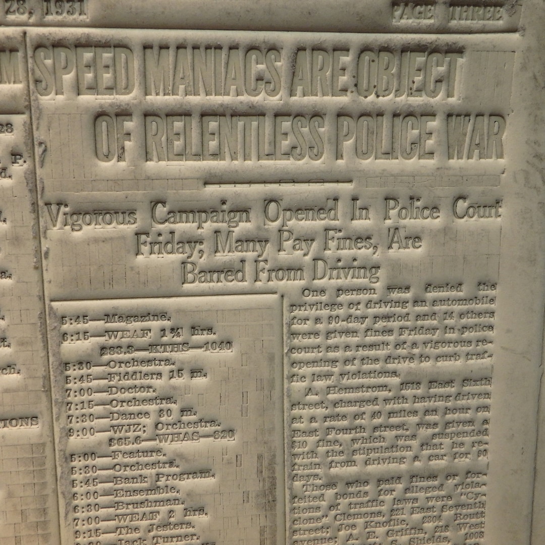 The Pueblo Chieftain 1931 - Newspaper Flong - Features Large Wonder Cut ...