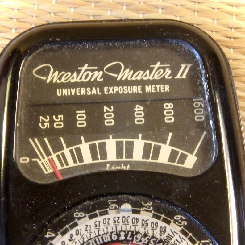 Vintage Weston Master II Universal Light Exposure Meter Model - Etsy