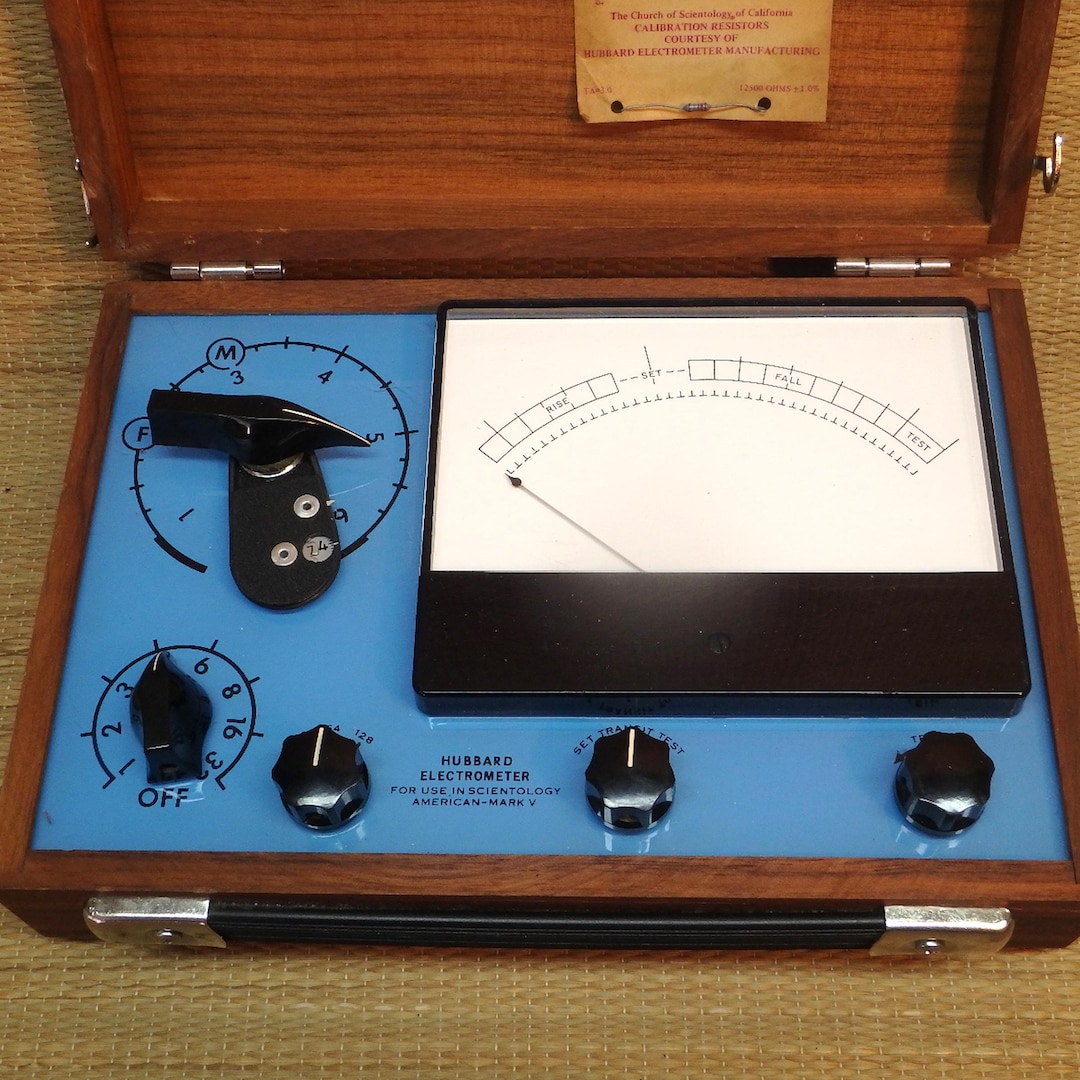 Vintage Scientology Hubbard Electrometer E-meter Audit Counselling ...