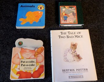 Beatrix Potter Mini Books - Etsy