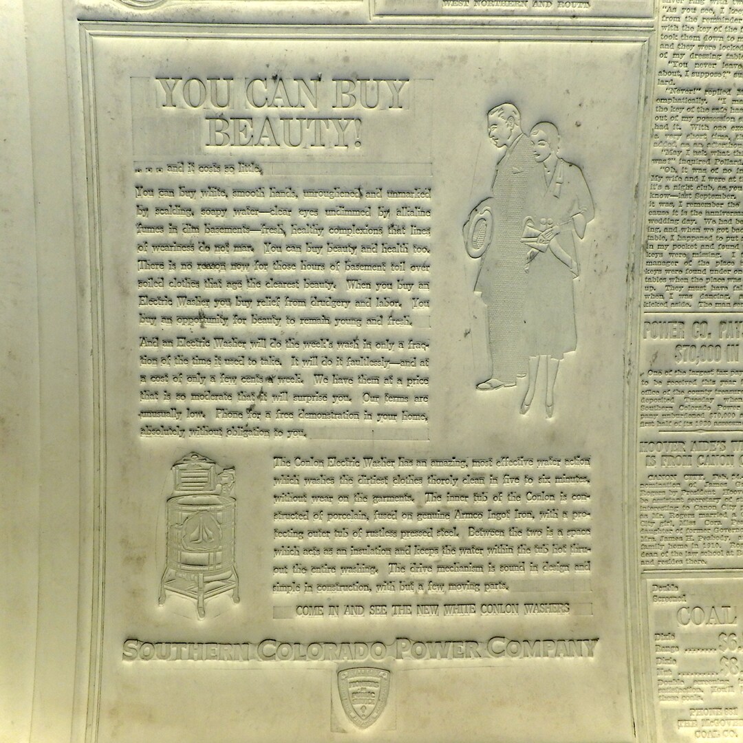 The Pueblo Chieftain 1931 - Newspaper Flong -wednesday Morning February ...