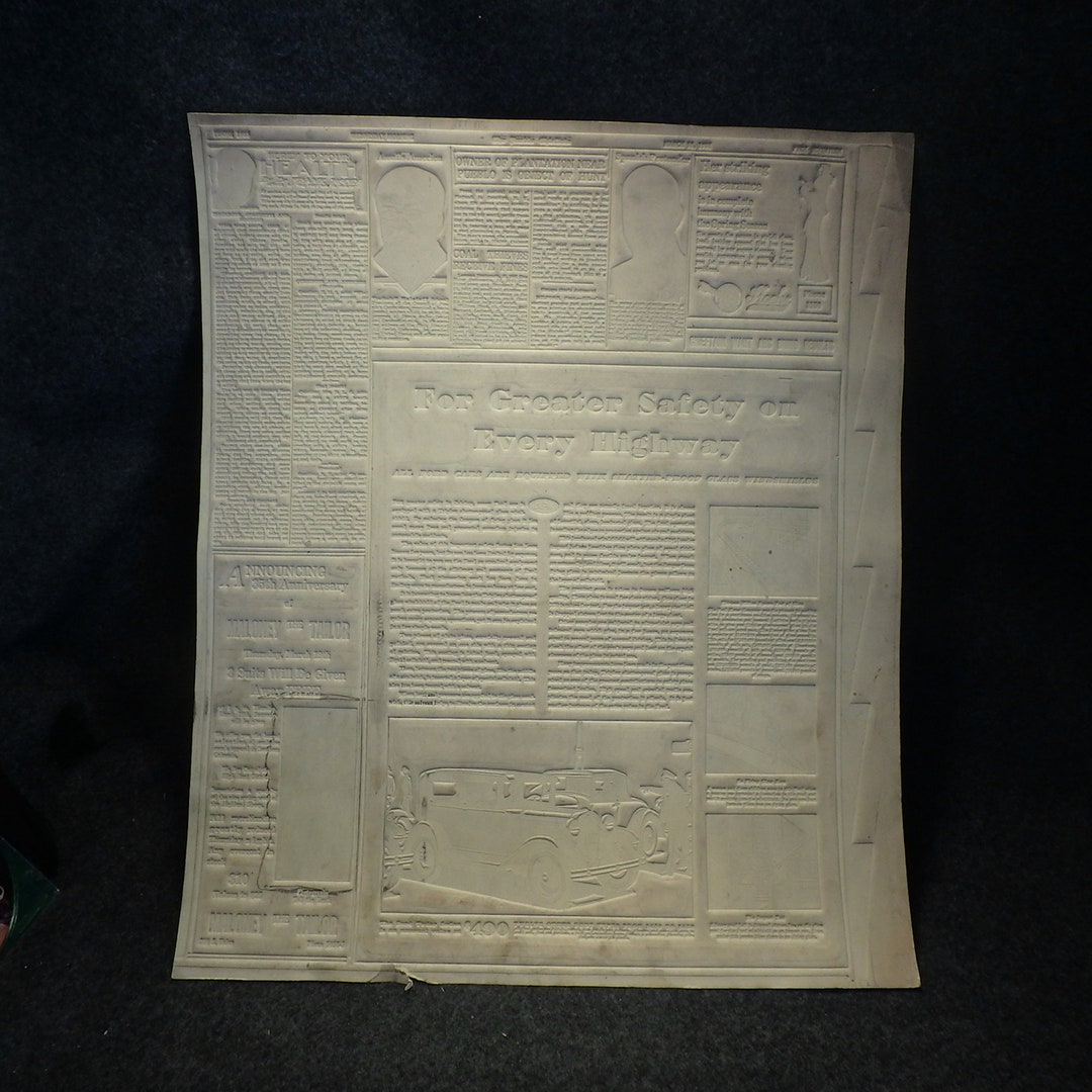 The Pueblo Chieftain 1931 Newspaper Flong wednesday Morning March 13 ...