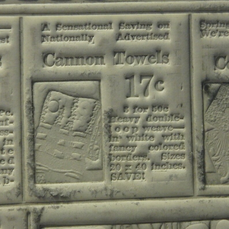 The Pueblo Chieftain 1931 Newspaper Flong Sunday Morning - Etsy