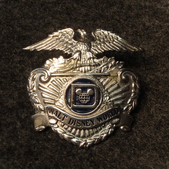 Walt Disney World Security Hat Badge Excellent Condition With | Etsy