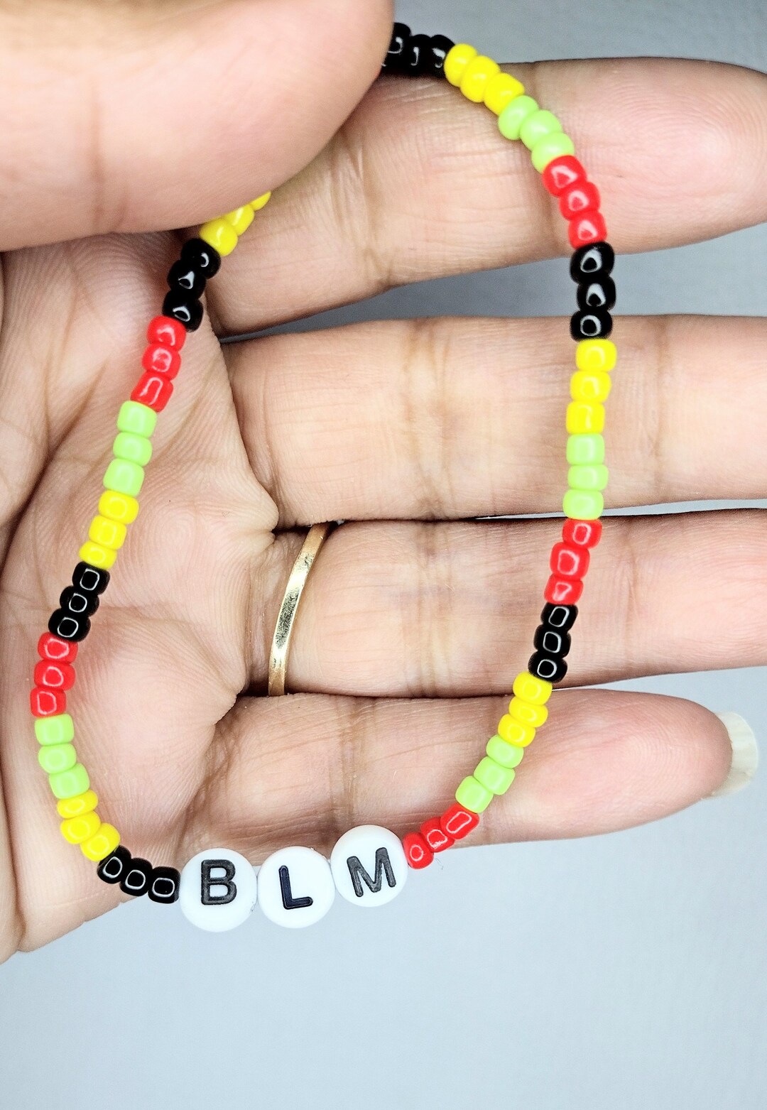 Juneteenth Month Bracelets- BLM Bracelet- Cultural Accessories- Freedom ...