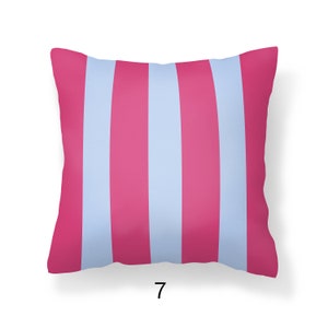 Cabana Stripe Outdoor Pillow, Water Resistant Outdoor Pillows, Mix and ...