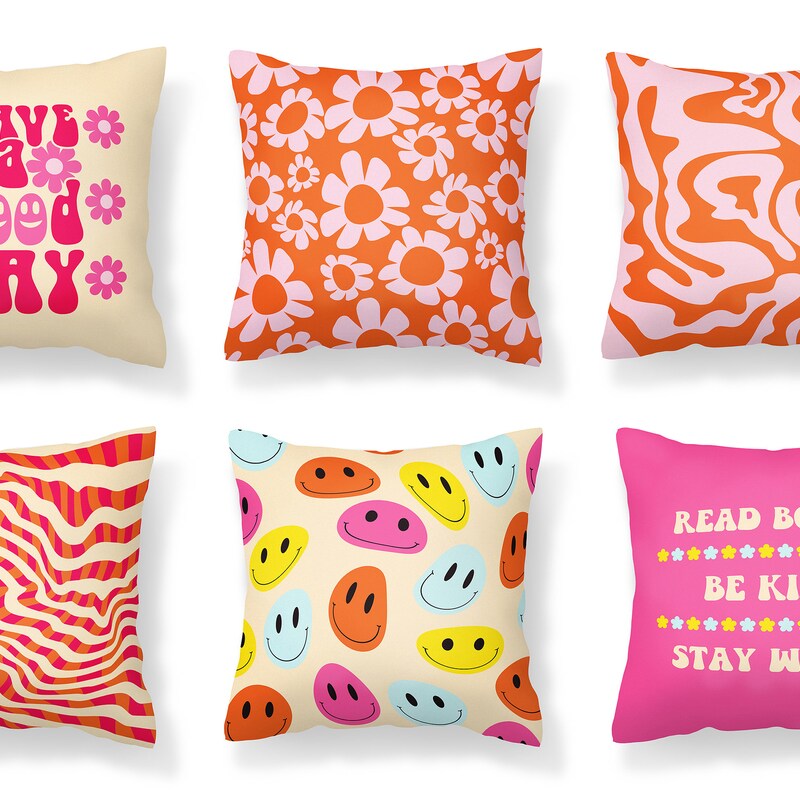 Trendy Pillow - Etsy